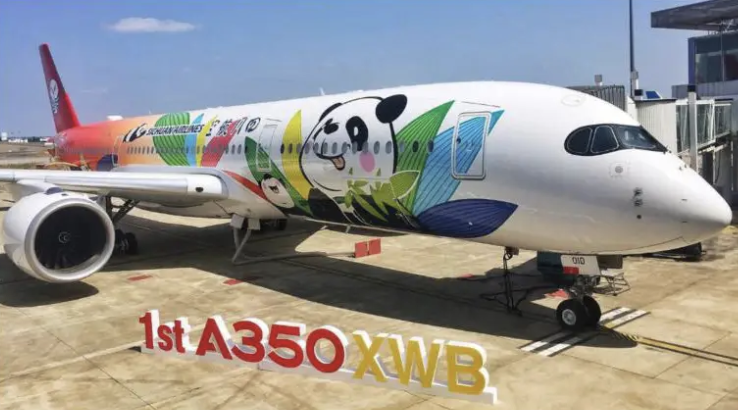 Sichuan Airlines Airplane wrap/wrapping advertising